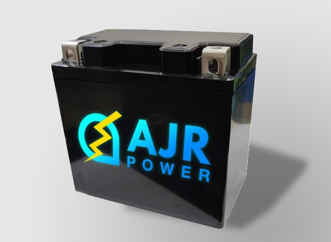 Aki Accu Lithium LiFePo4 sepeda motor 12V 6AH dengan BMS bisa STARTER ...